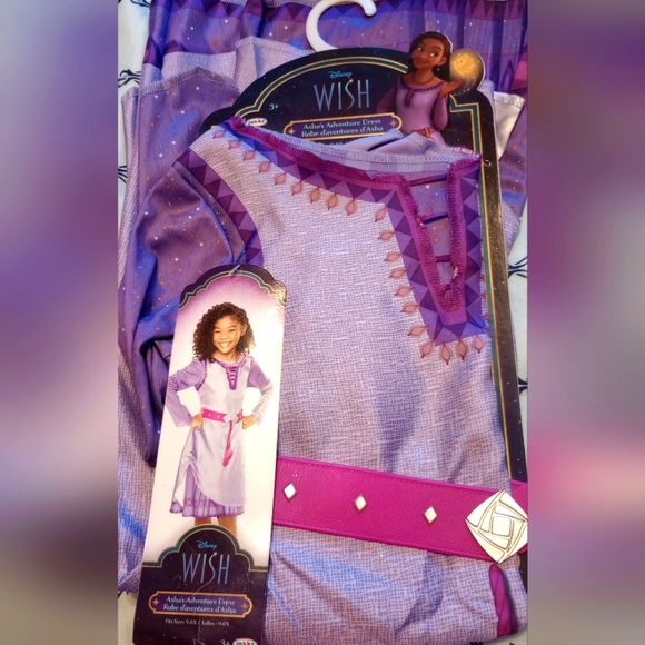 Disney | Costumes | Disney Wish Movie Ashas Adventure Role Play Costume ...